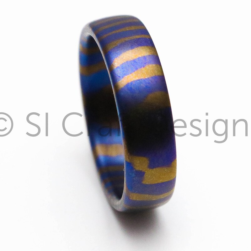 Timascus Signet Ring - Etsy