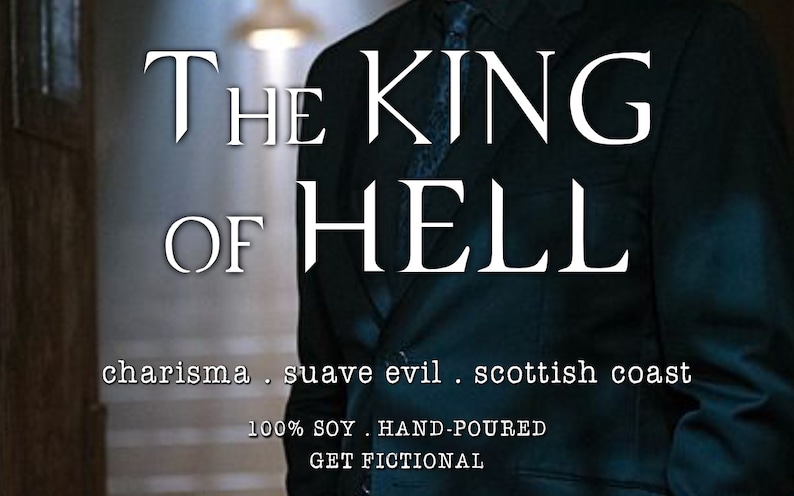 The King of Hell {crowley . Supernatural Soy Candle} - Etsy