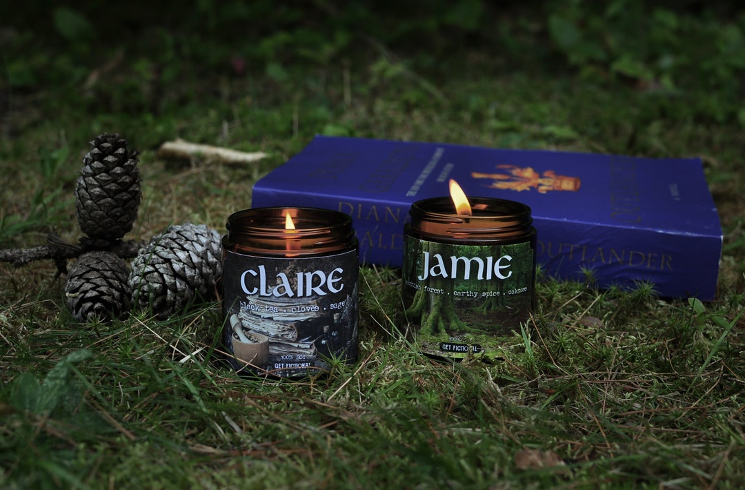Jamie Fraser Soy Candle | Outlander | Bookish & Fandom Soy Candles - Etsy