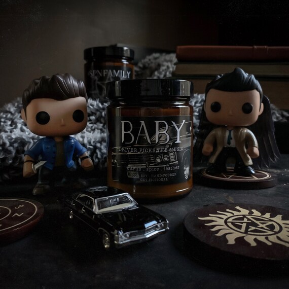 Baby dean's Impala Supernatural Soy Candle - Etsy