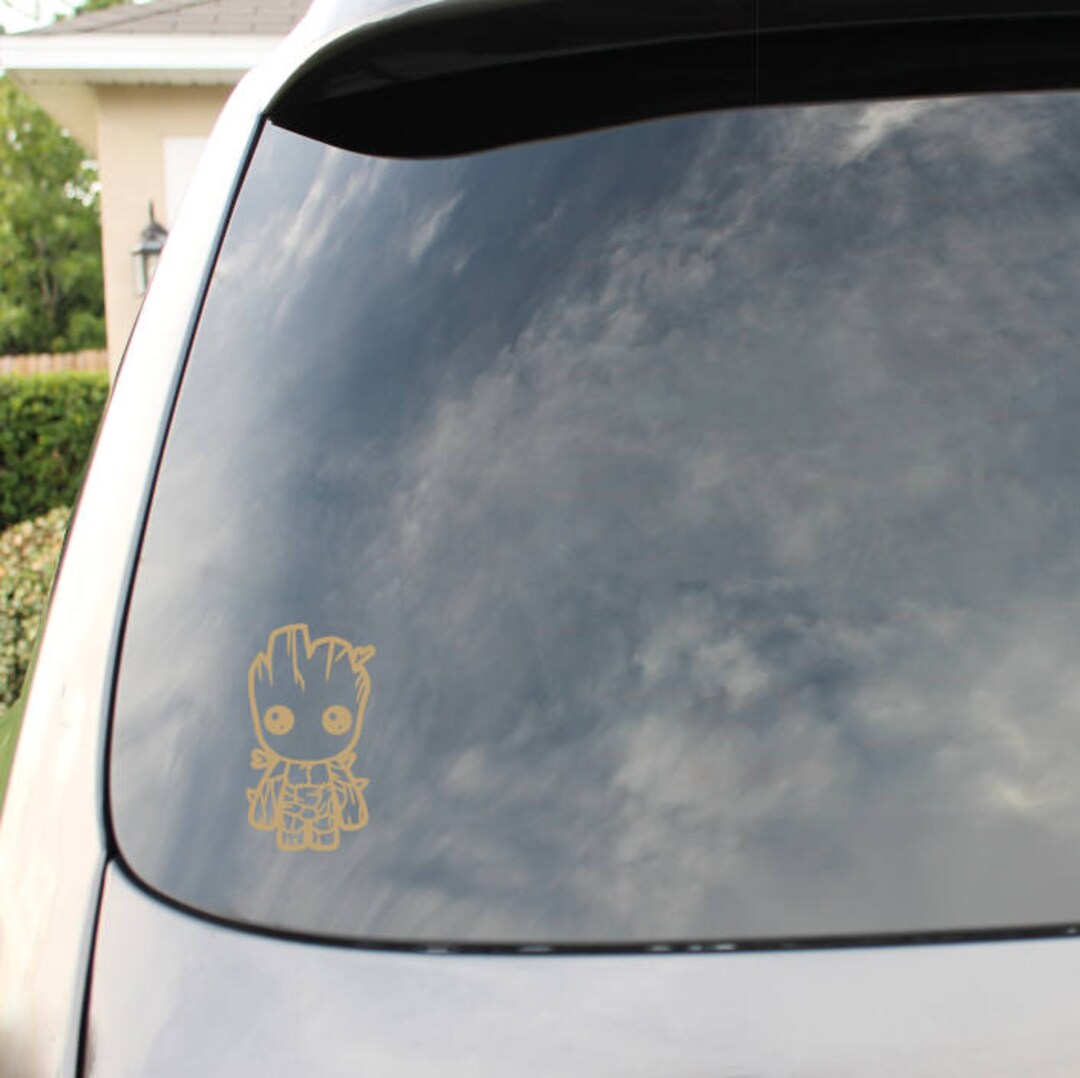 Baby Groot Vinyl Decal - Etsy