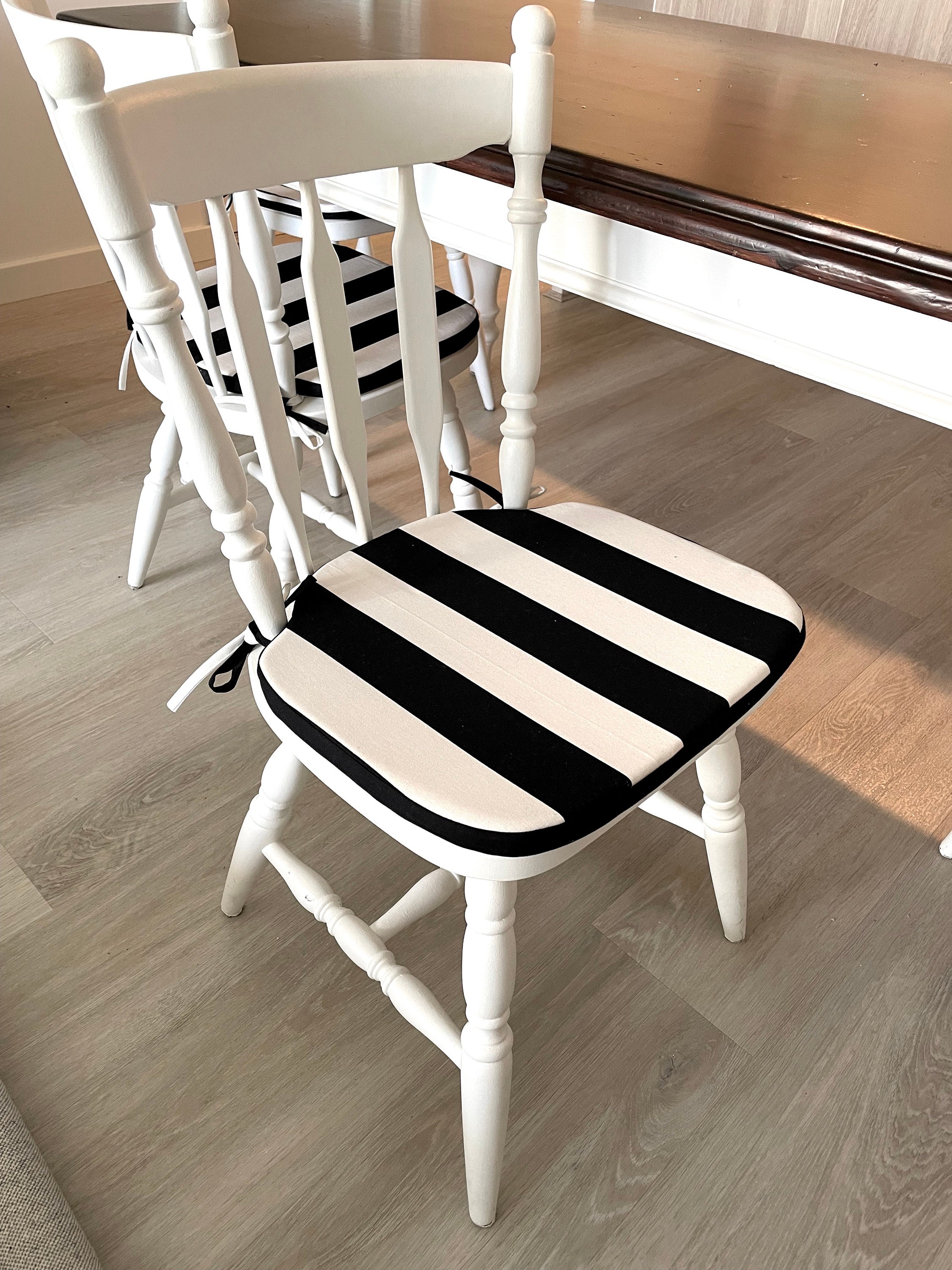 Chair Cushion With Ties PDF Sewing Pattern Downloadable DIY - Etsy