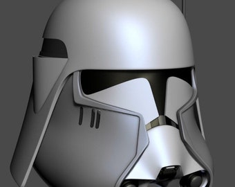 Commander Bacara Clone Trooper Helmet DIY - Etsy