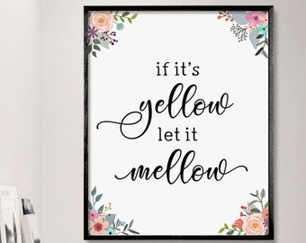 Let it mellow | Etsy