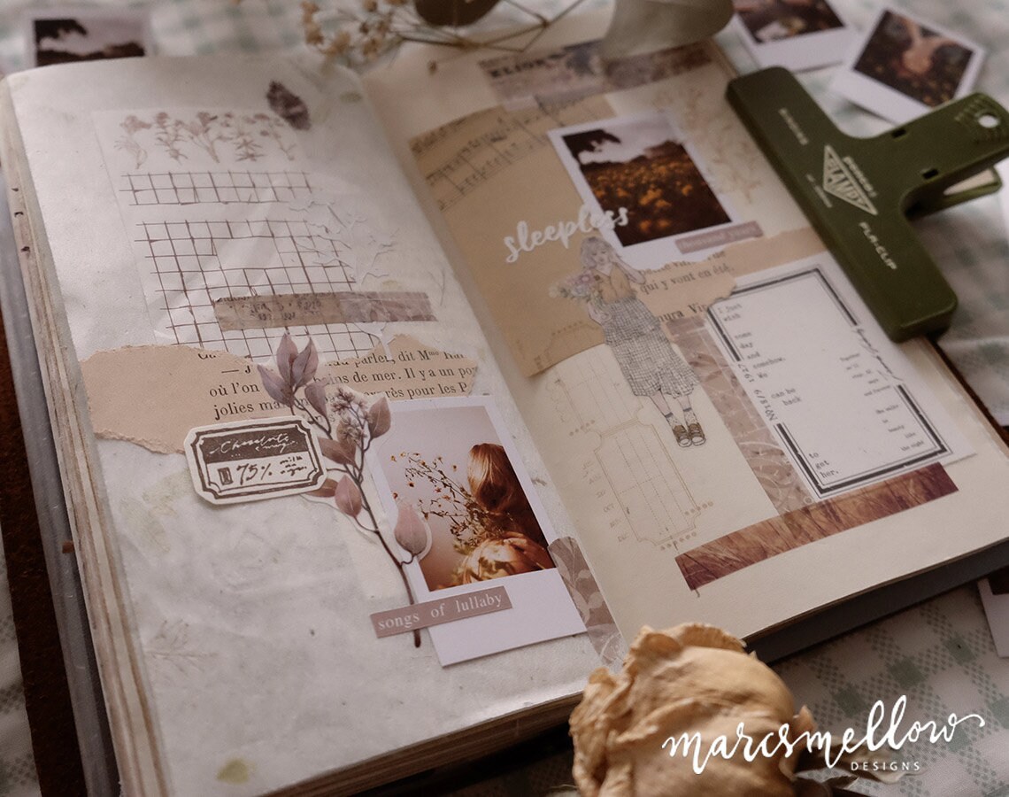 Cottagecore Themed Photo Cards Ephemeras Aesthetic Images on - Etsy