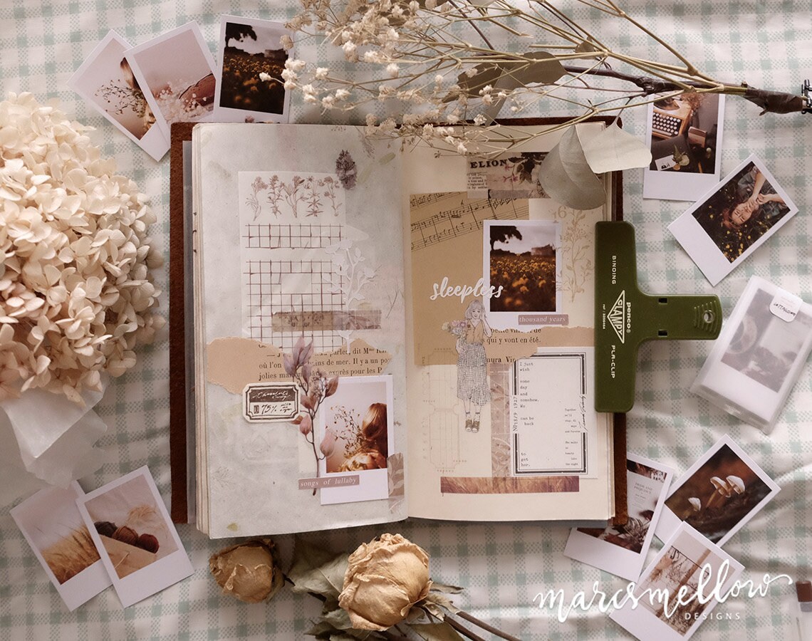 Cottagecore Themed Photo Cards Ephemeras Aesthetic Images on - Etsy