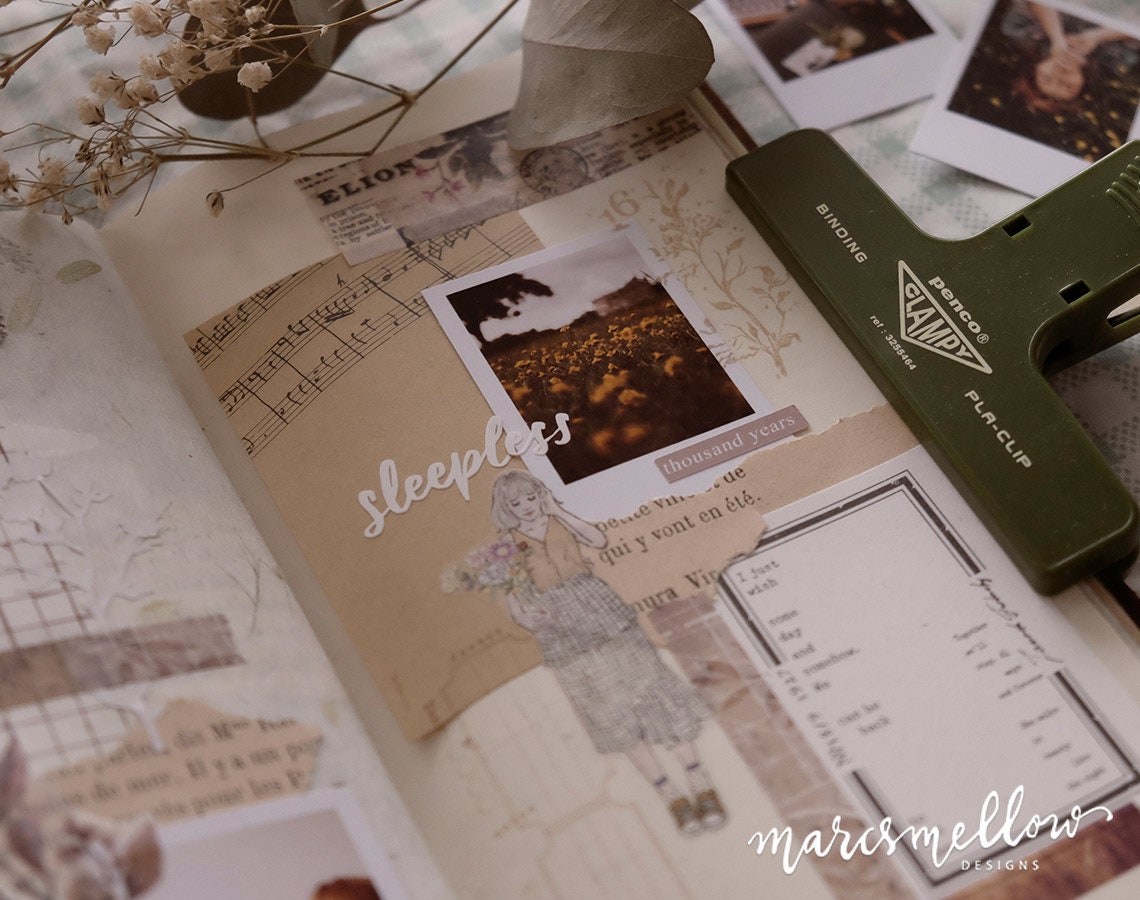 Cottagecore Themed Photo Cards Ephemeras Aesthetic Images on - Etsy