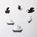 Puffin Mobile With Boats, Nautical Decor, Boats Mobile, Puffin Mobile ...