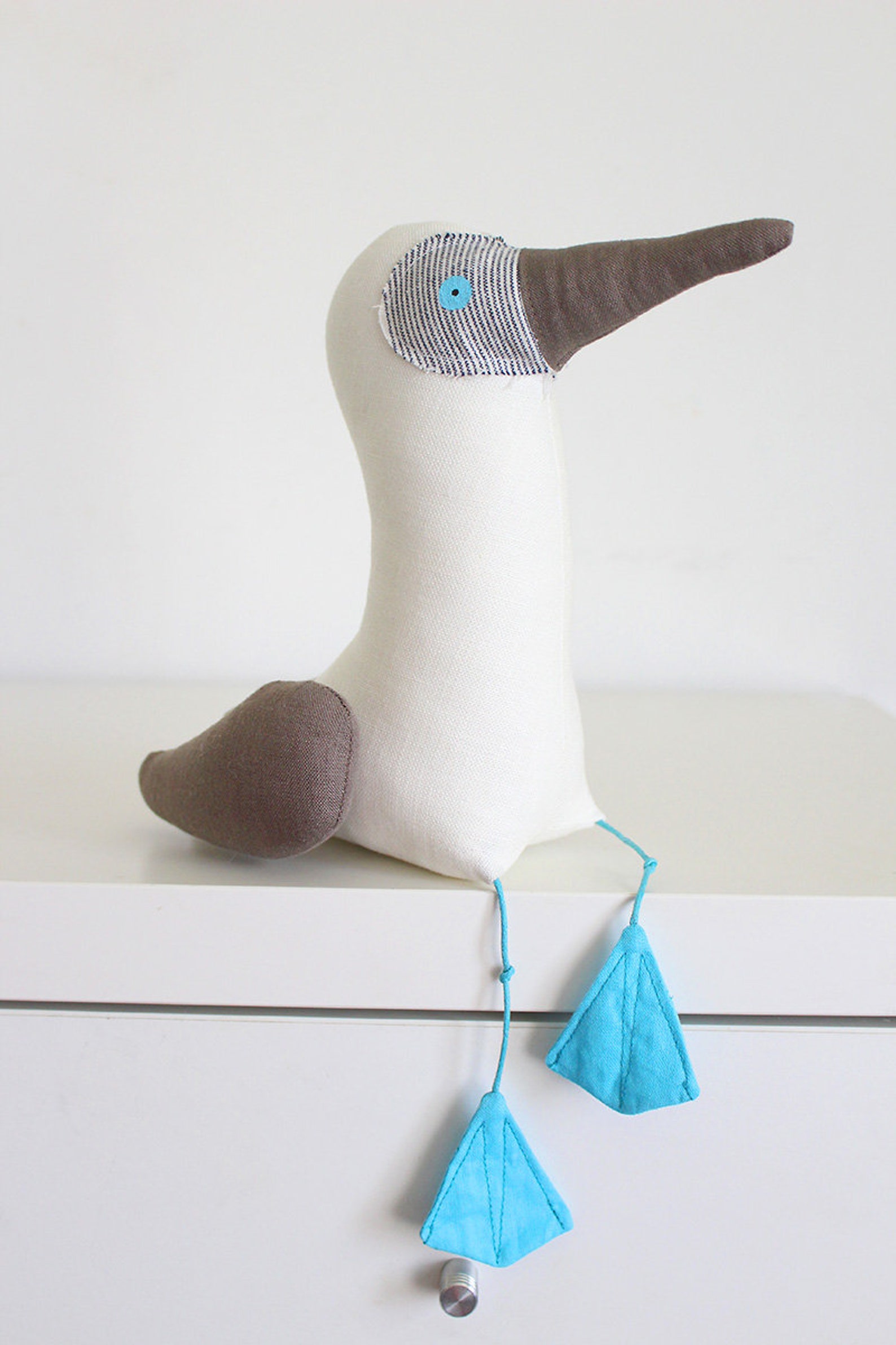 Booby Darwin/ Blue-footed Booby/ Stuffed Animal/ Oceanic Bird/ | Etsy