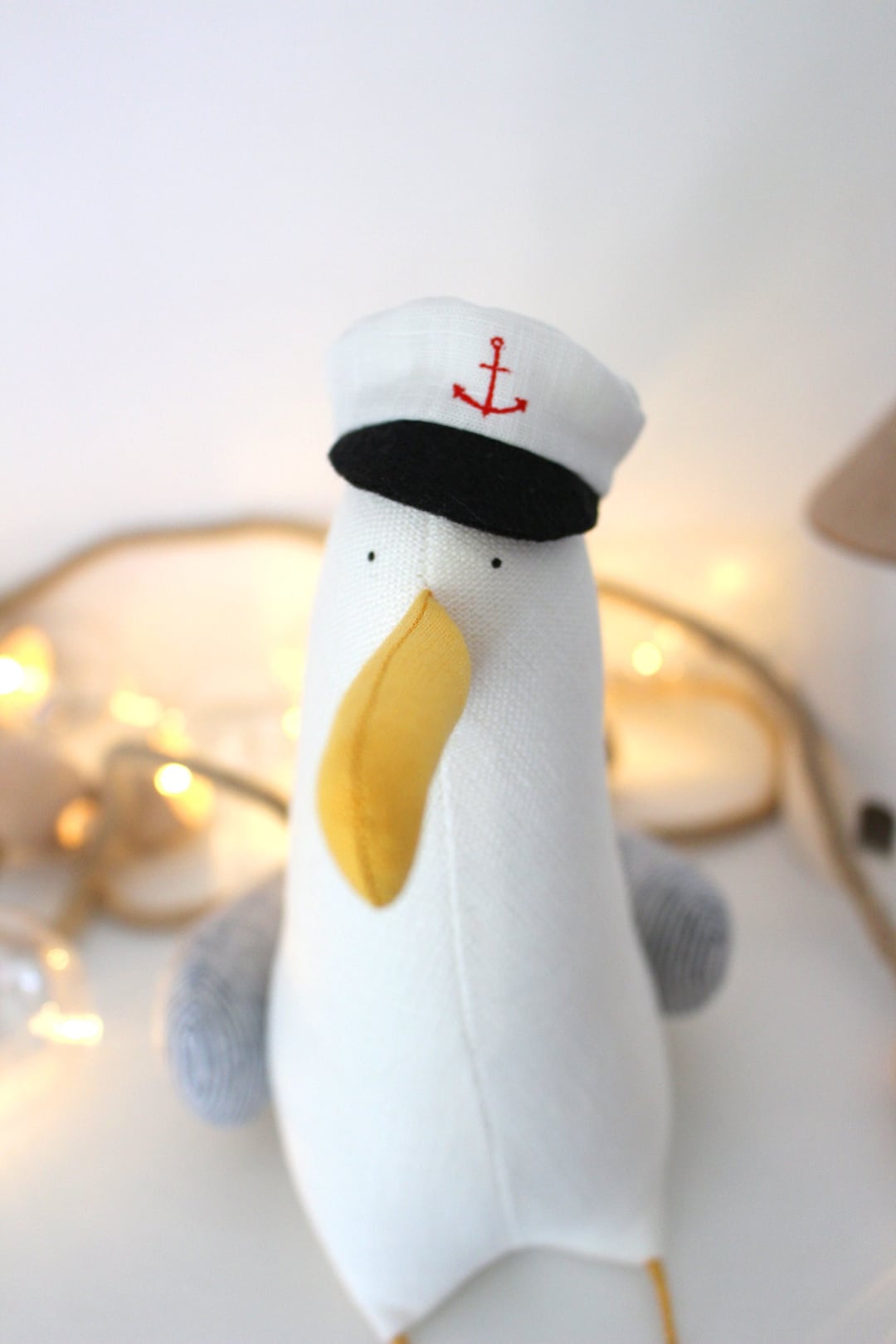 Seagull Captain, Captain O’gull, Captain Hat, Collectible Toy, Nursery ...