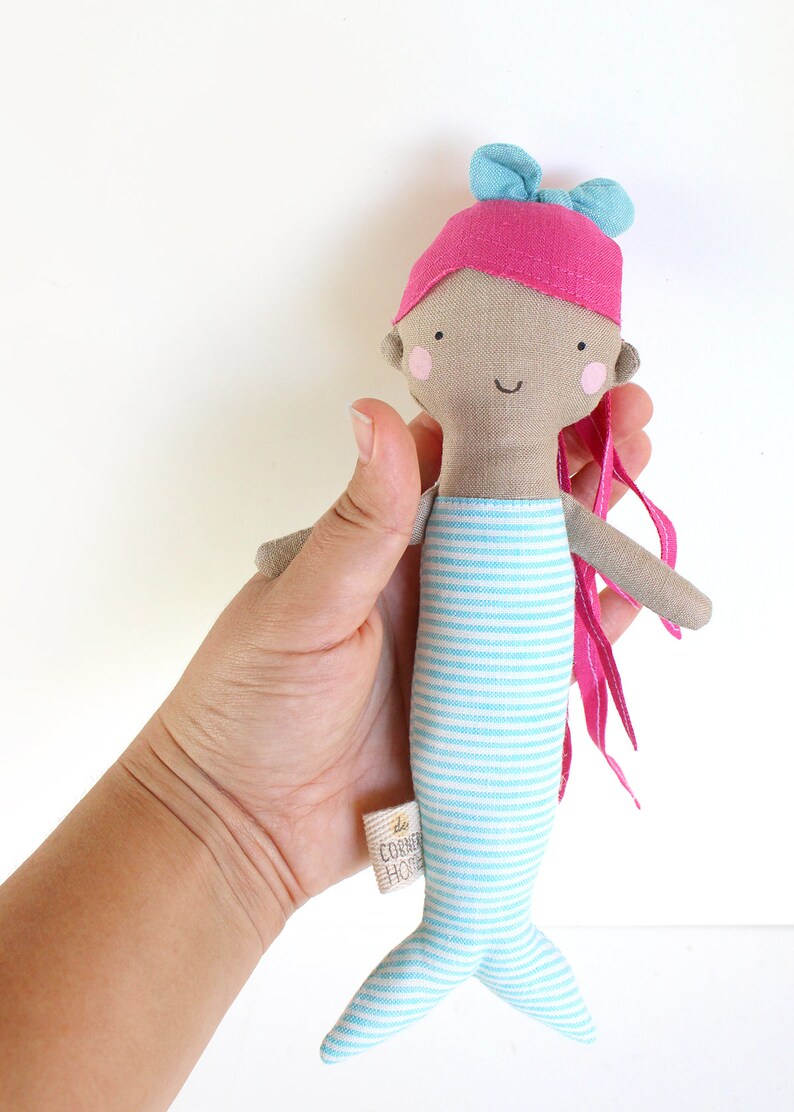 Mermaid Toy / Mermaid Soft Doll / Mermaid Rag Doll / Mermaid - Etsy