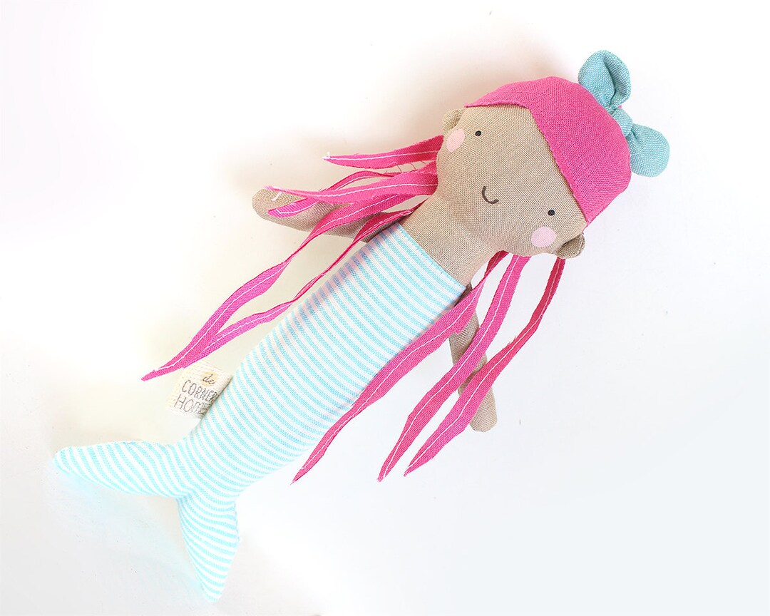 Mermaid Toy / Mermaid Soft Doll / Mermaid Rag Doll / Mermaid Toy ...