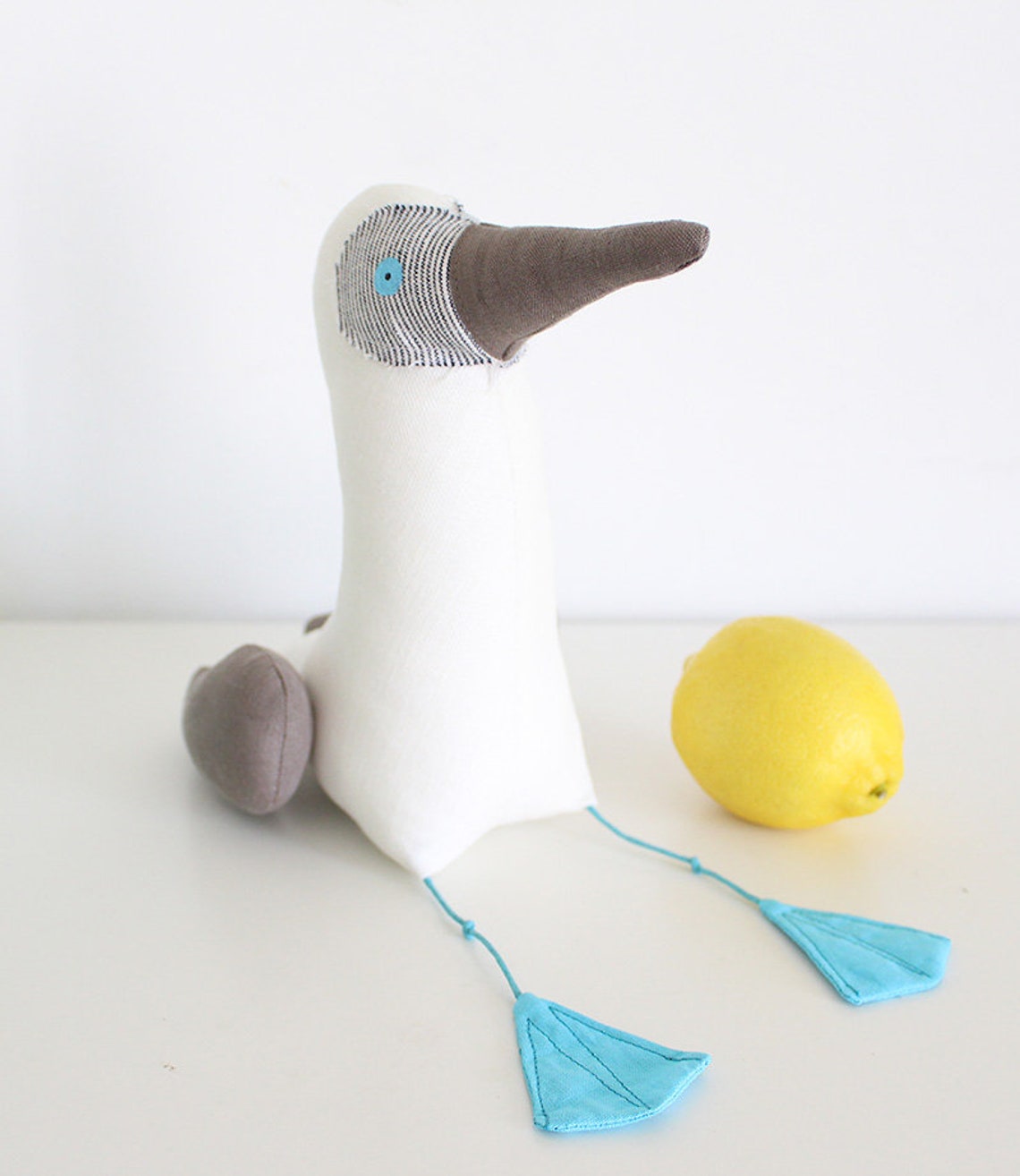 Booby Darwin/ Blue-footed Booby/ Stuffed Animal/ Oceanic Bird/ | Etsy