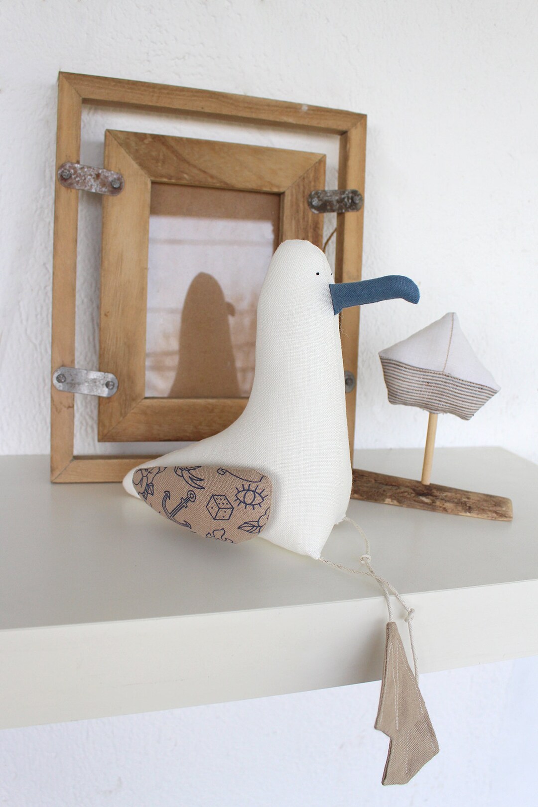 Seagull Spike, Nautical Decor, Sailor Gift, Collectible Toy, Ocean ...