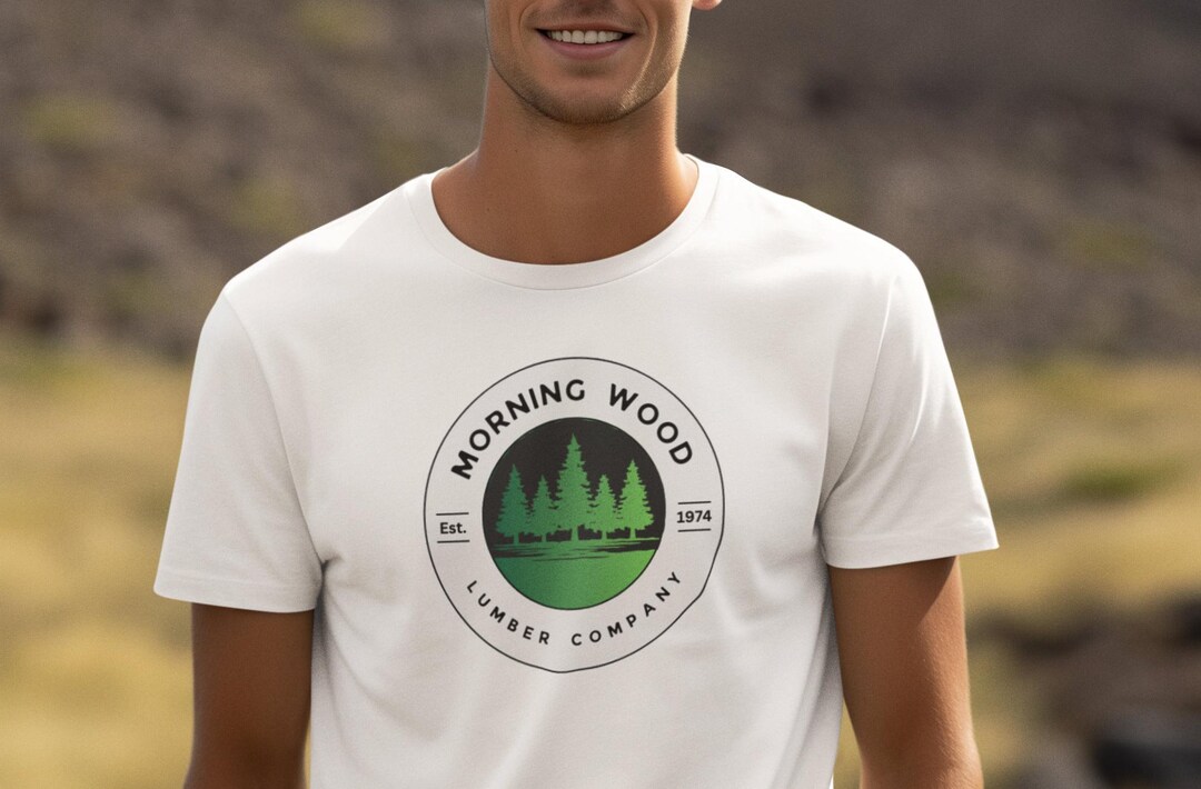 Inappropriate Shirts Offensive Shirt Guys Graphic Tee Morning Wood ...