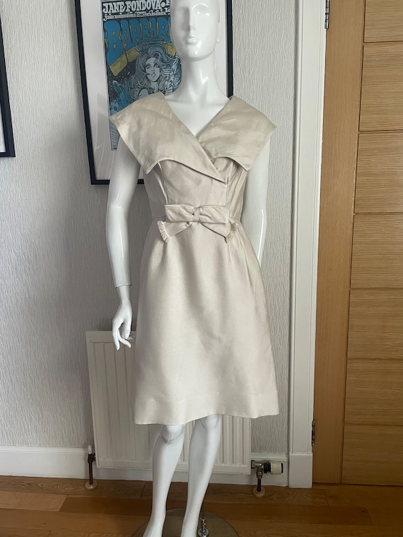 1963/1964 original structured collar dress. Union mad… - Gem