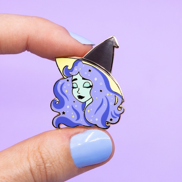 Witch Pin - Etsy