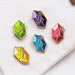 Mini Gem Pins Crystal Cute Mini Multicolor Gamer Diamond Enamel Pins ...