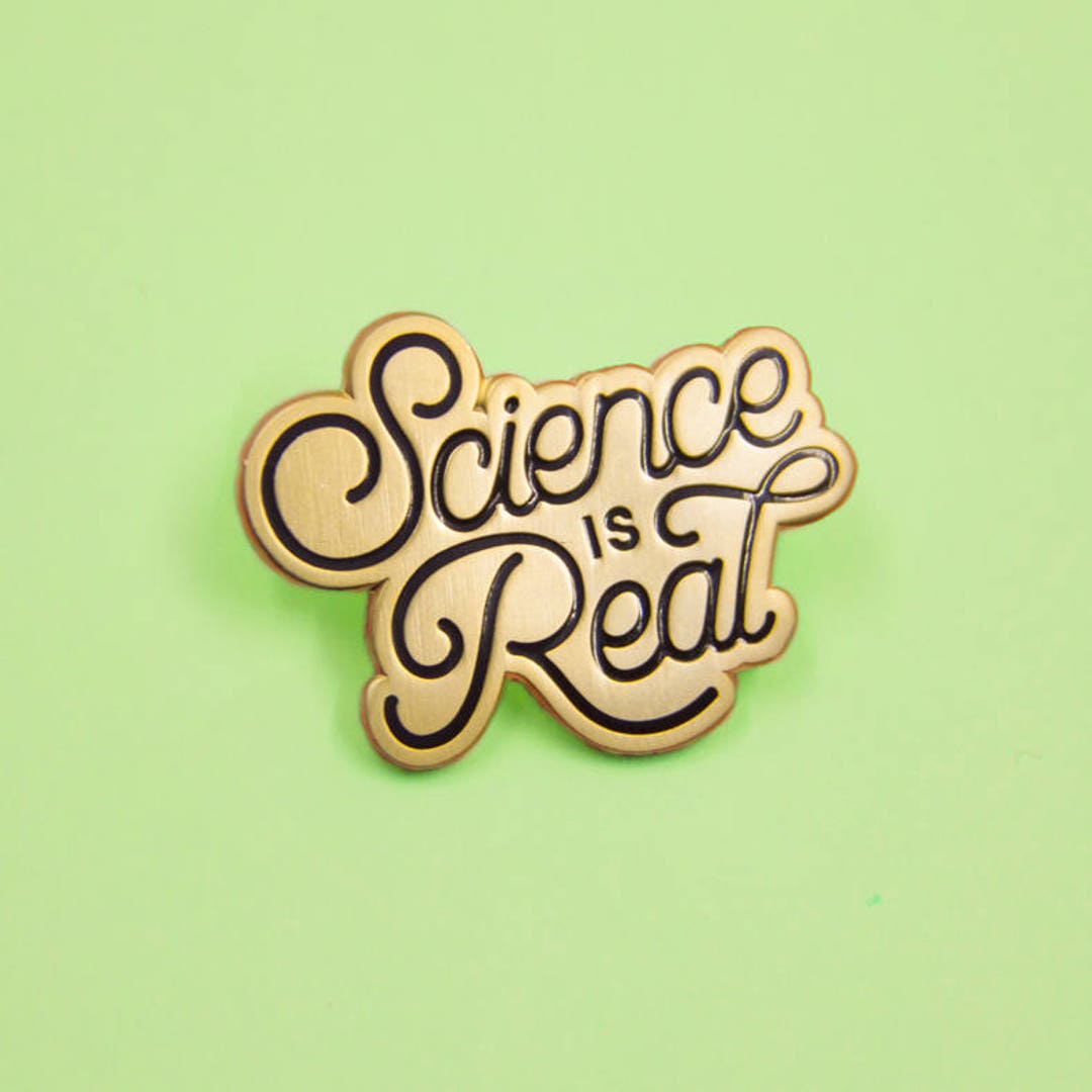 Science is Real Pin - Etsy Canada