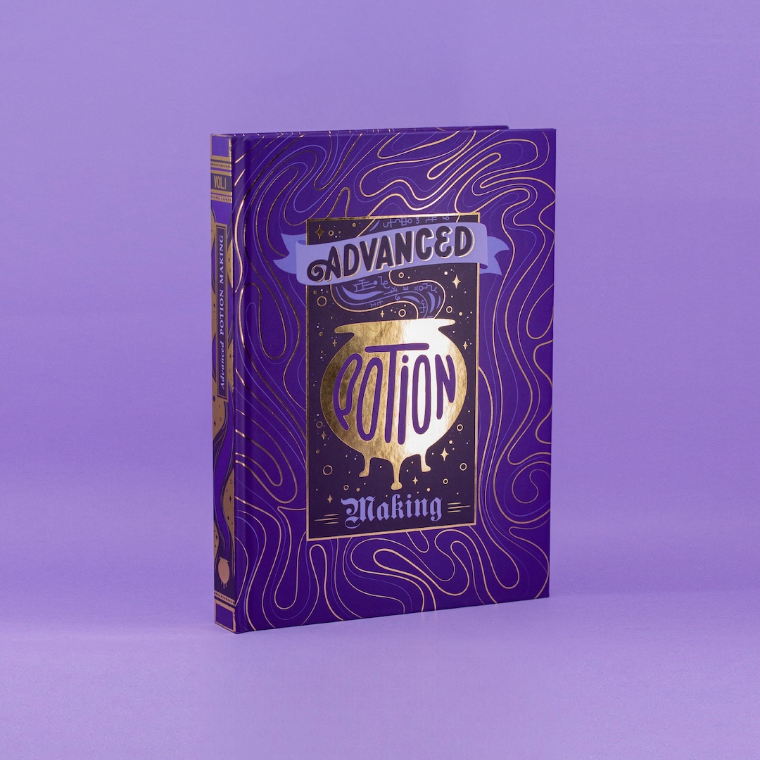Advanced Potion Making Journal Dotted/lined/plain | Sketchbook Notebook ...