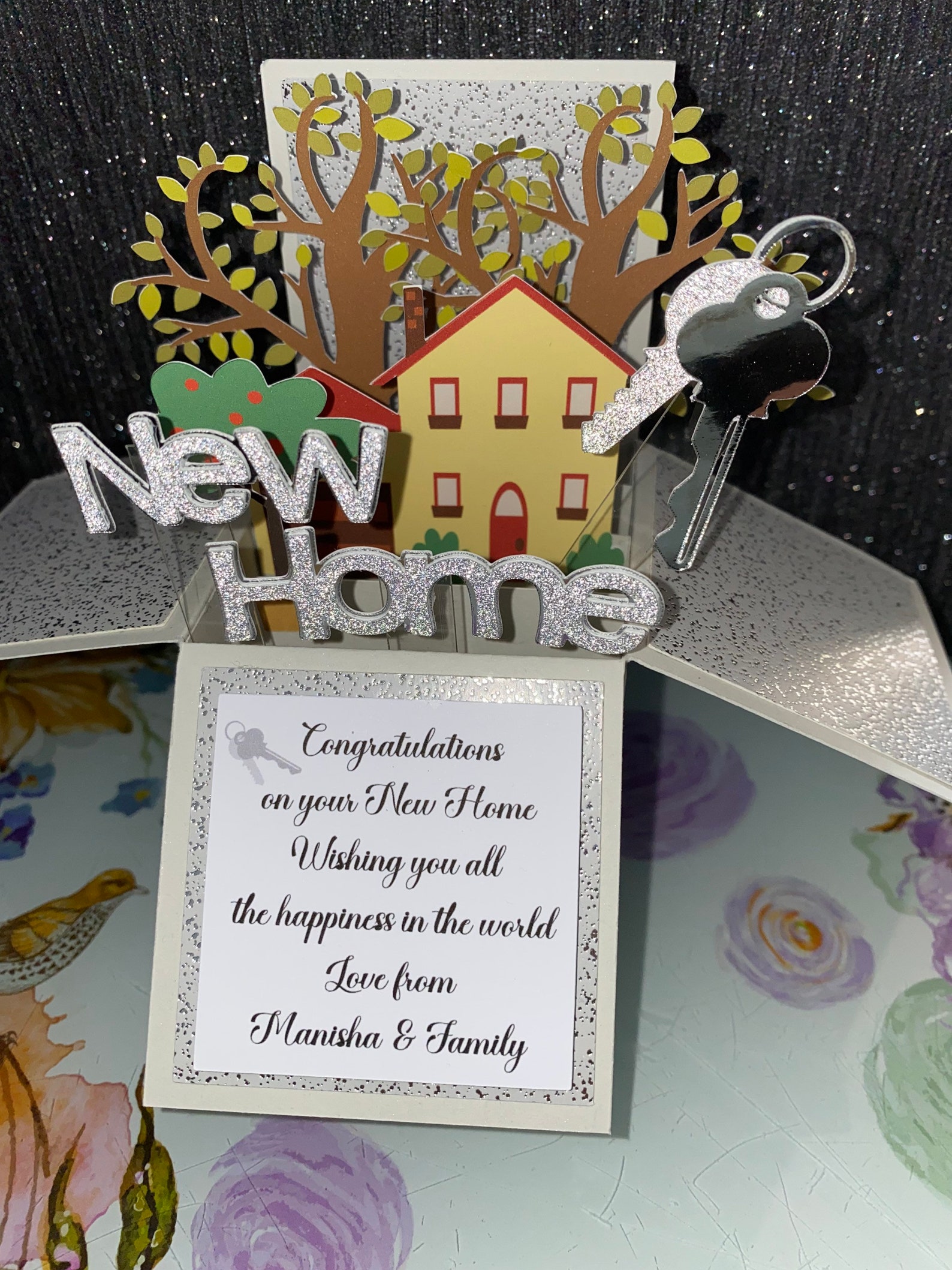 New Home Card New Home Pop up Box Card | Etsy UK