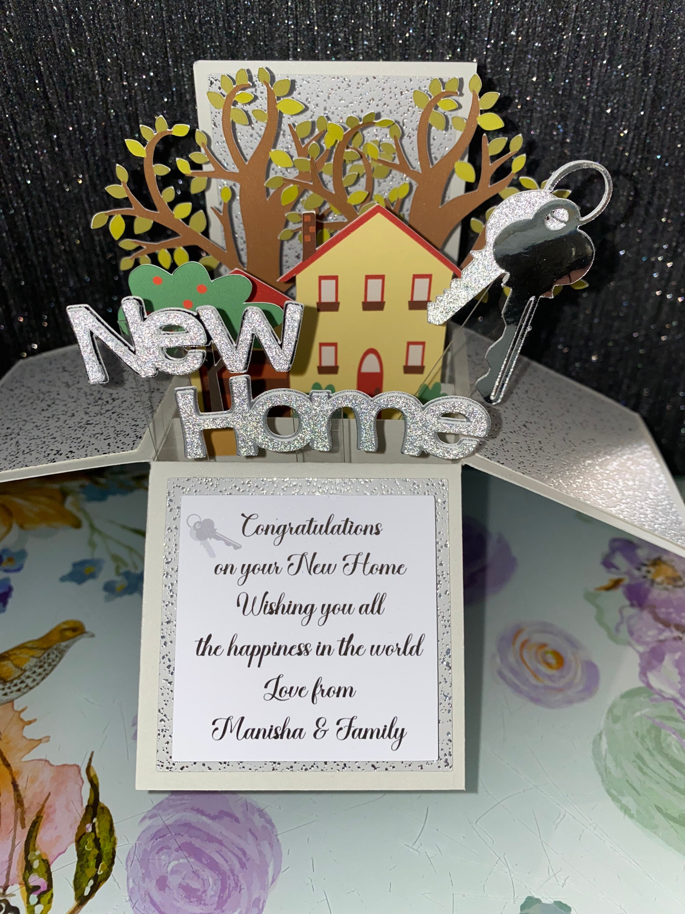 New Home Card New Home Pop up Box Card | Etsy UK