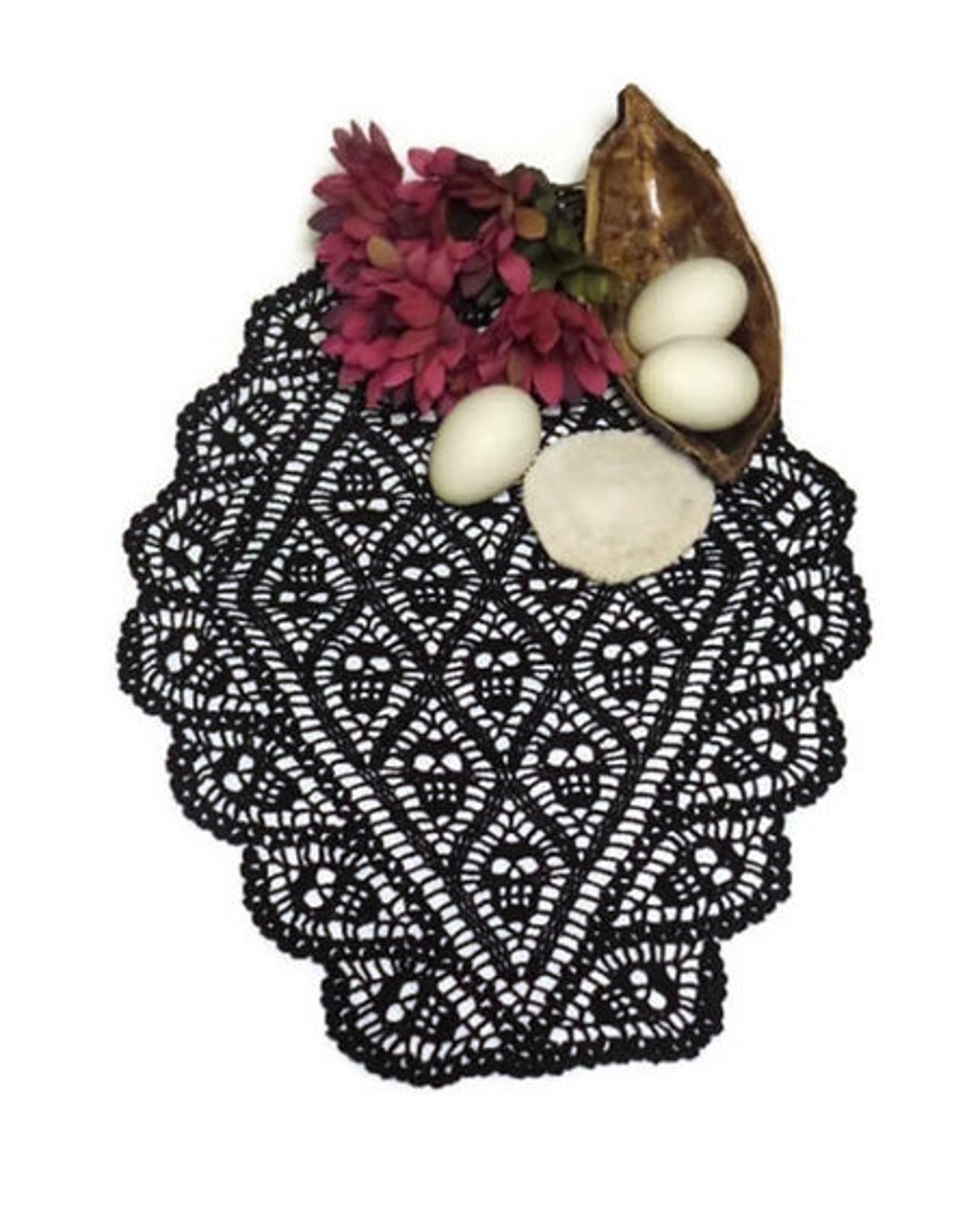 The Skulls of Muerta - Doily Pattern - Skull Doily Pattern - PDF Doily ...