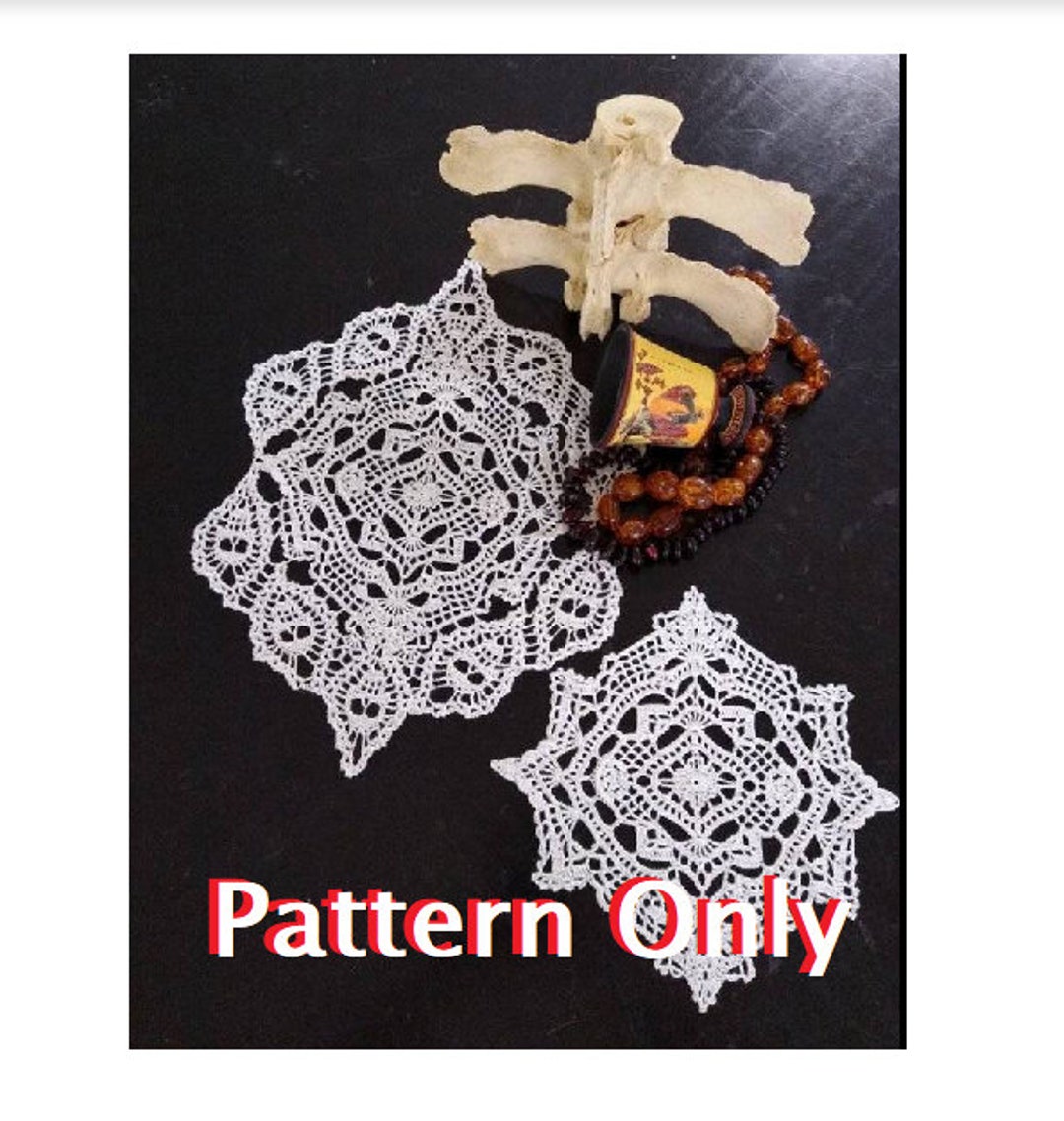 Merripen - Crochet Pattern - Doily Pattern - PDF Doily PATTERN Only ...