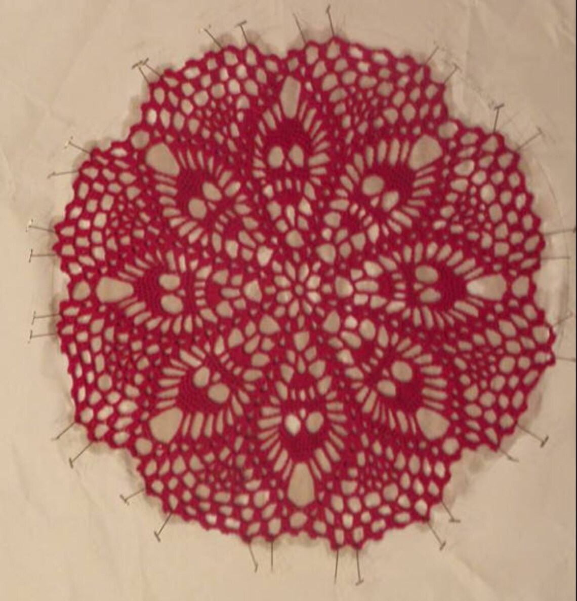 Doily Pattern Skull Doily Pattern PDF Doily PATTERN Only - Etsy