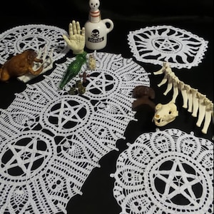 Seeing Stars - Doily Pattern - Skull Doily Pattern - PDF Doily PATTERN ...