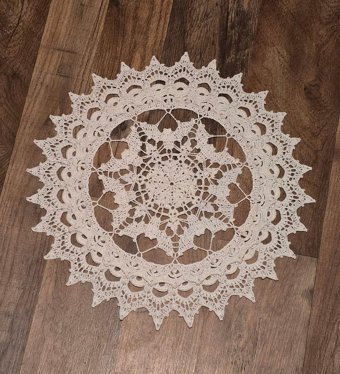 Vampanna Finished Crochet Piece - Doily Lace Decor - Bat Doily - Etsy