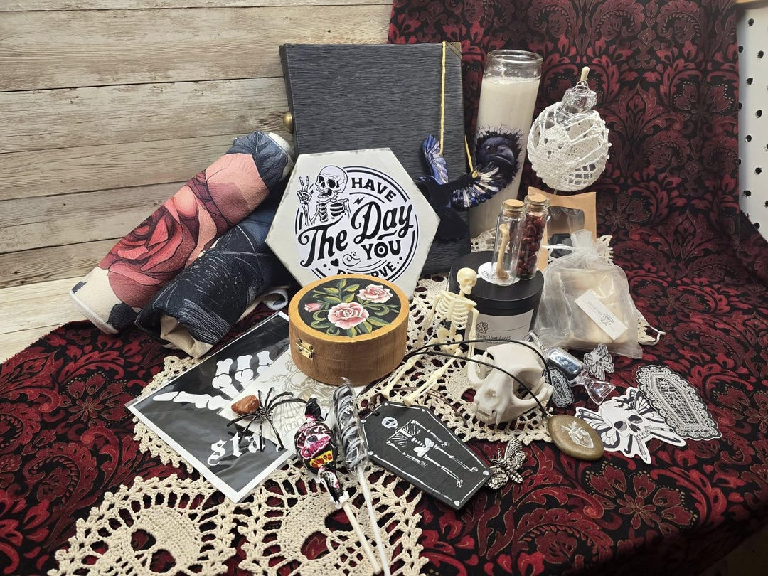 Girly Gothmas Gift Box - Gift Set - Hand Crafted Items - - Etsy