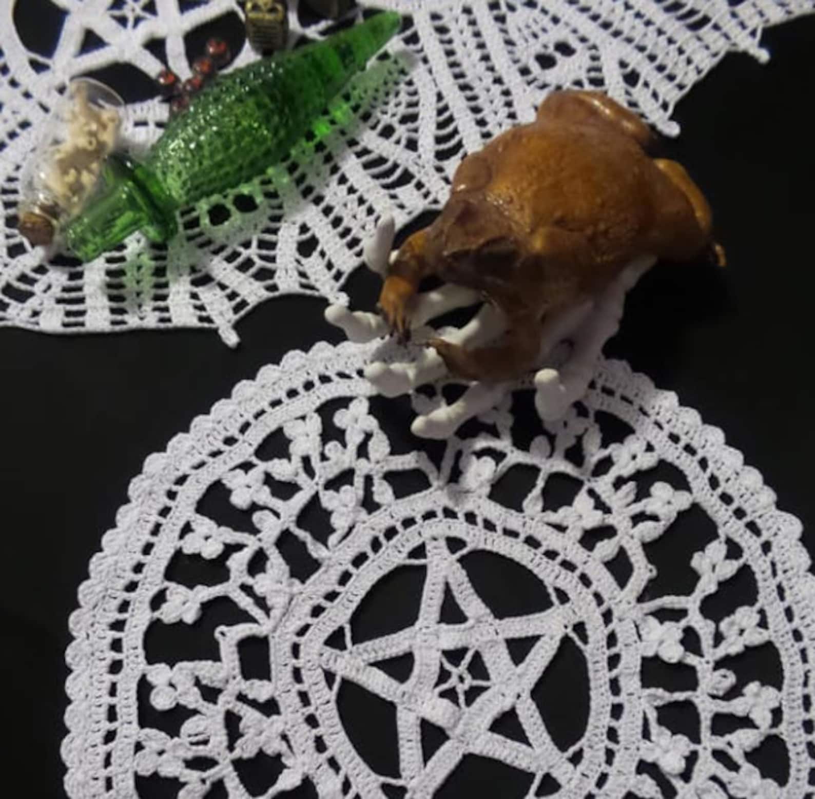 Seeing Stars Doily Pattern Skull Doily Pattern PDF Doily - Etsy