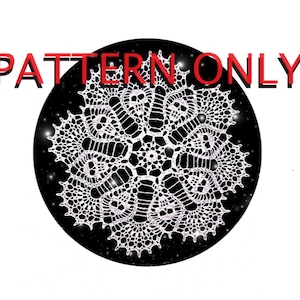 Doily Pattern Night Wish Pattern PDF Doily PATTERN Only Words and ...
