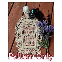 Halloween Witch Doily Girl Crochet Pattern - Etsy
