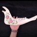 Painted Cow Jaw Hand Painted Cow Jaw Floral Painting - Etsy