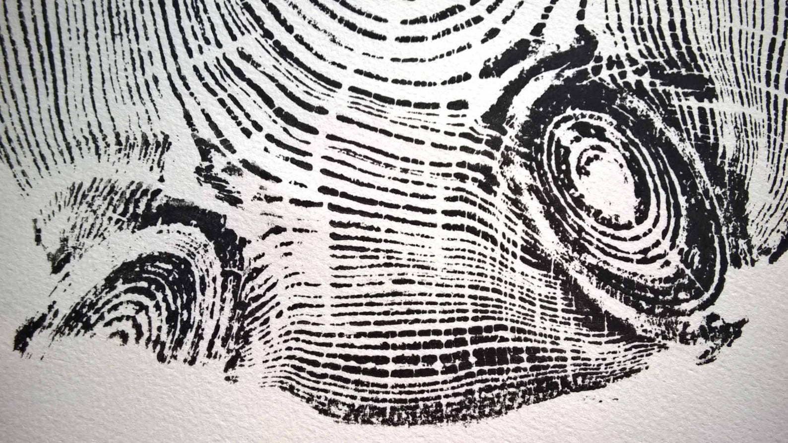 Tree Print Tree Ring Print Rustic Print Original Handmade - Etsy