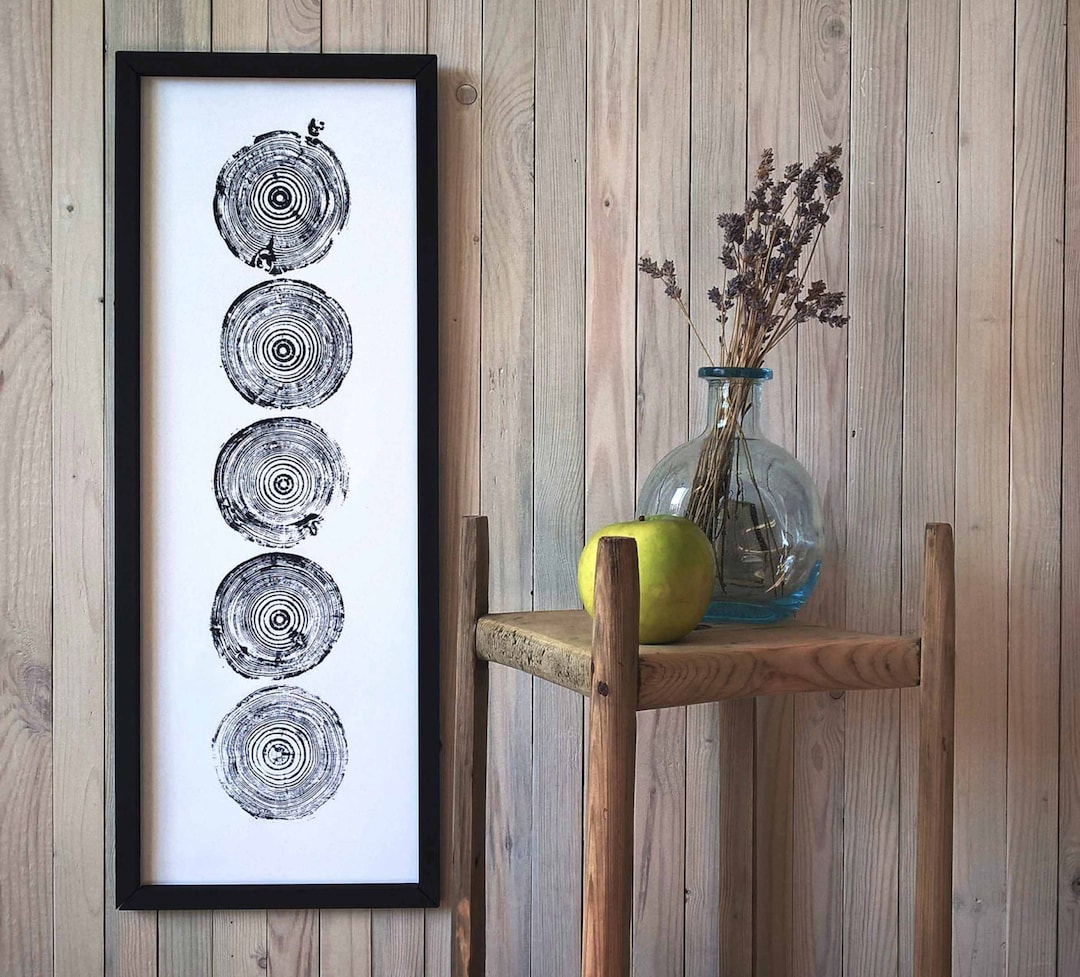 Rustic Print, Tree Print, Decor Print, Wood Print, Origianal Print ...