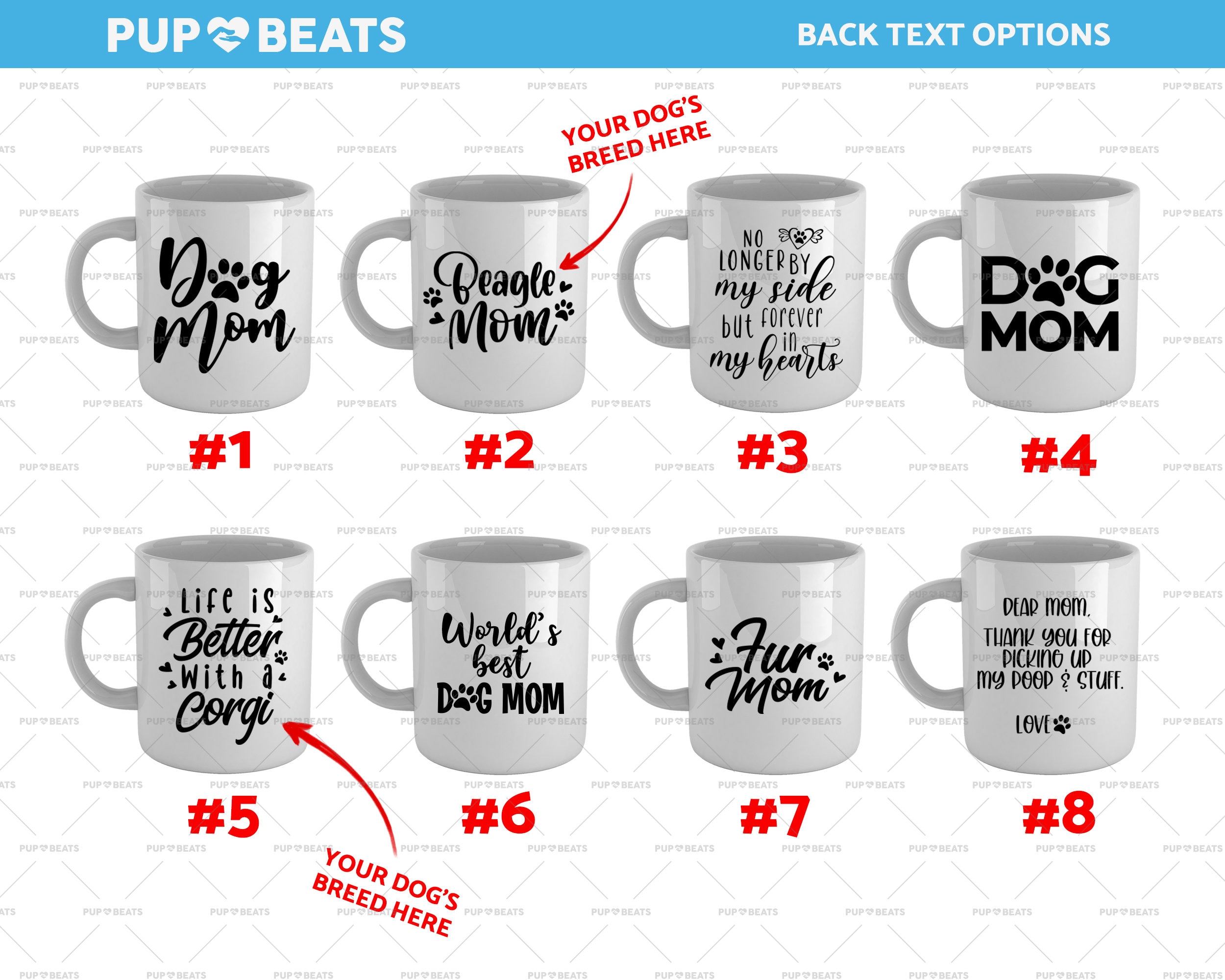 Personalized Dog Mug Dog Mom Mug Dog Coffee Mug Dog Lover - Etsy Canada