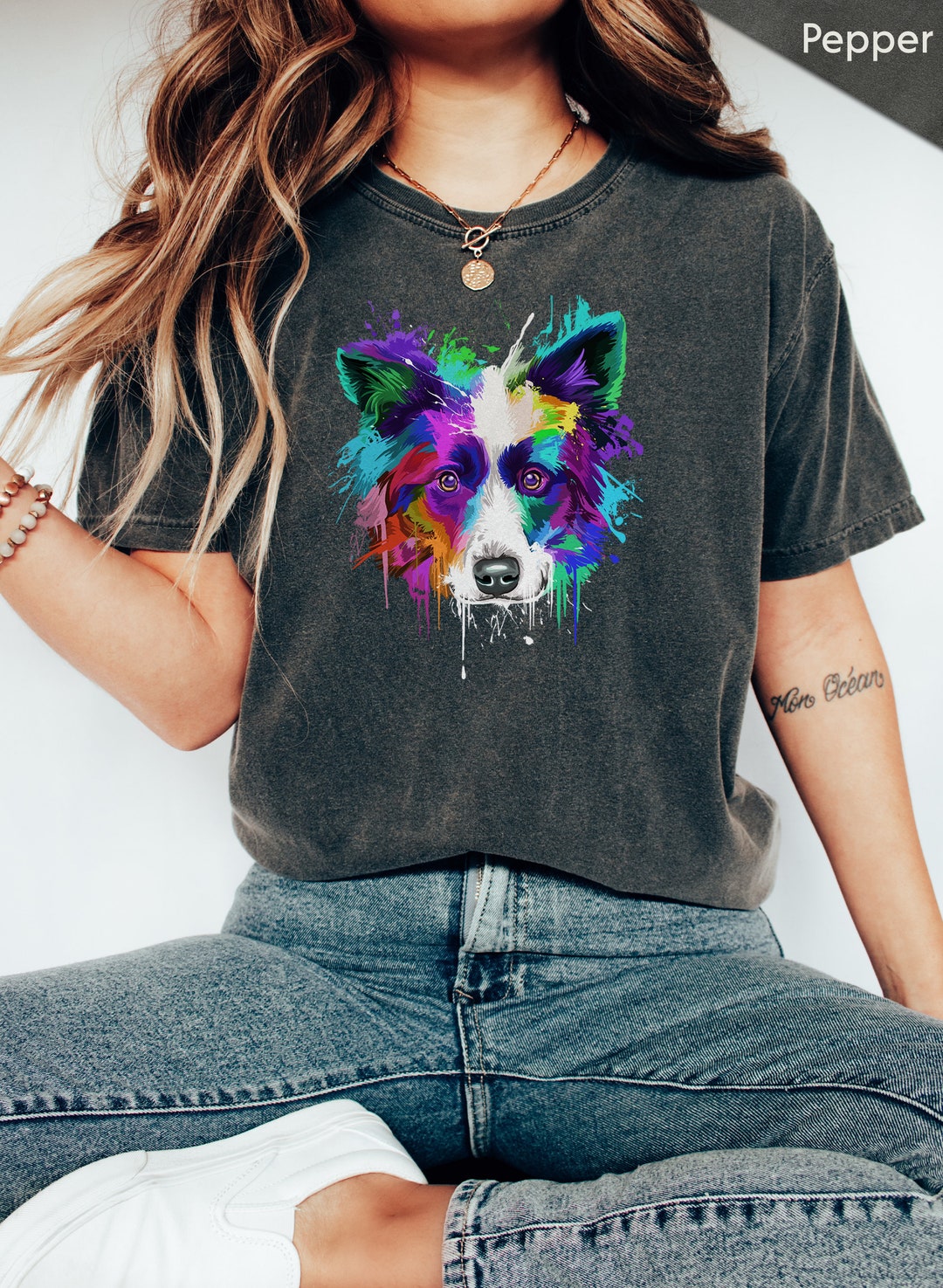 Dog Lover Gift | Border Collie Mom | Border Collie Gift | Digital ...