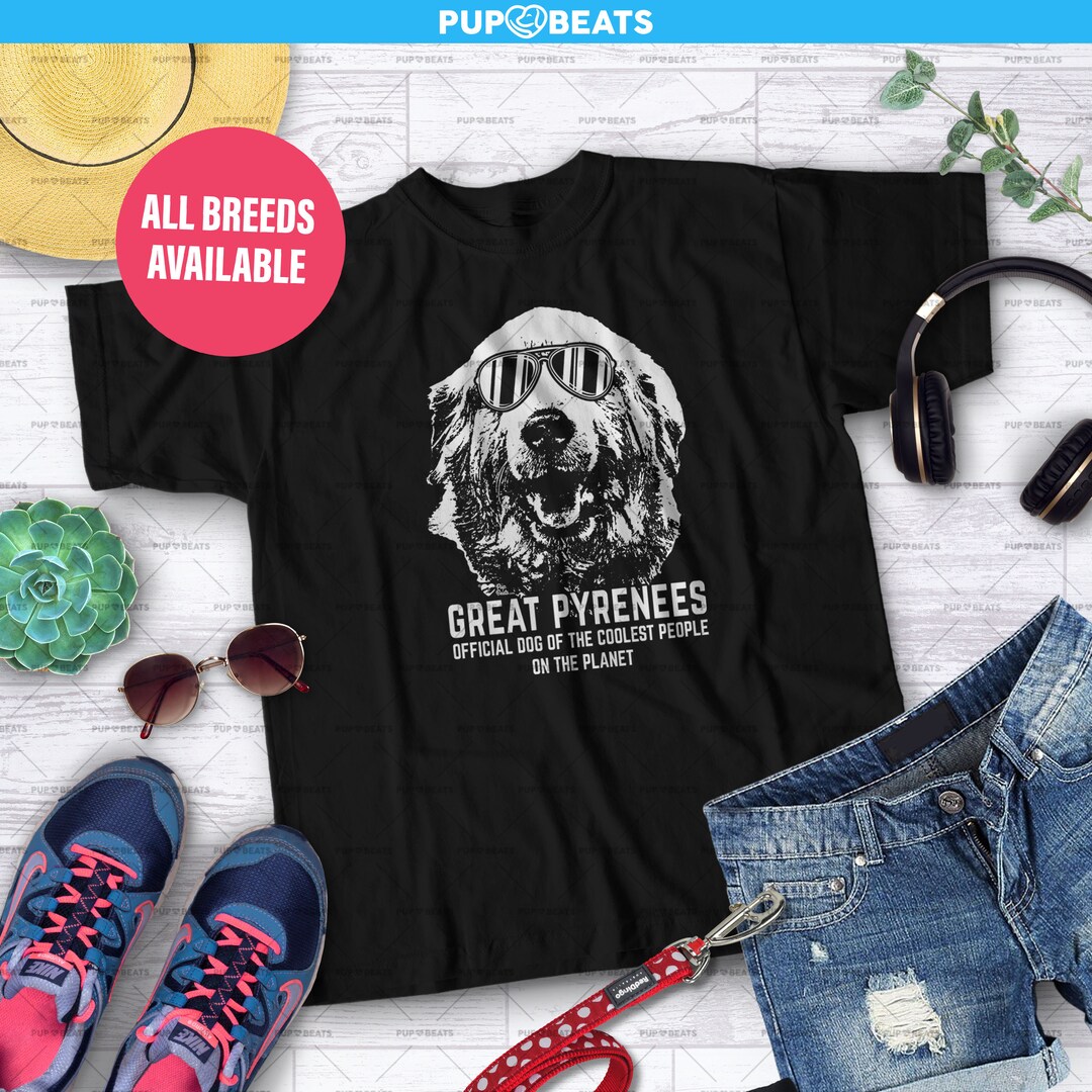 Cool Great Pyrenees Dog Unisex T-shirt | Dog Owner Gift - Etsy