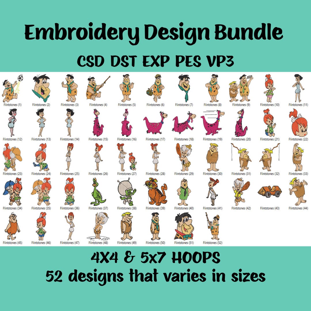 Embroidery Design Bundle - Etsy