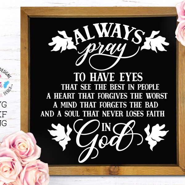 Always Pray - Etsy