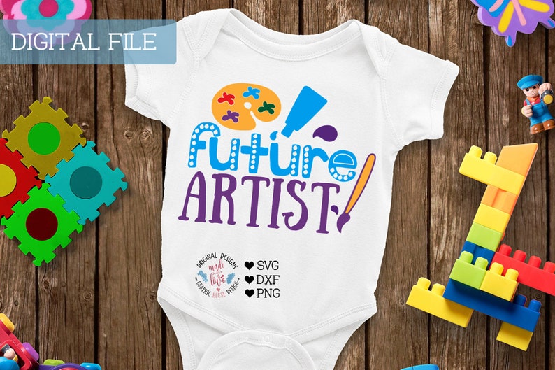 Future Artist Svg Boy Svg Girl Svg Toddler Svg Nursery - Etsy