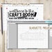 Craft Svg, Crafters Svg, Welcome to the Craft Room Cut File in SVG, DXF ...