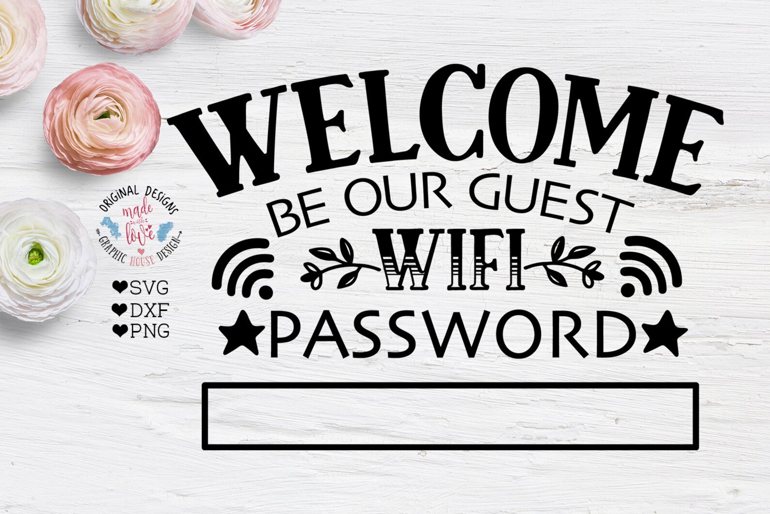 WIFI Svg Wifi Password Svg Wifi Cut File in SVG DXF and - Etsy