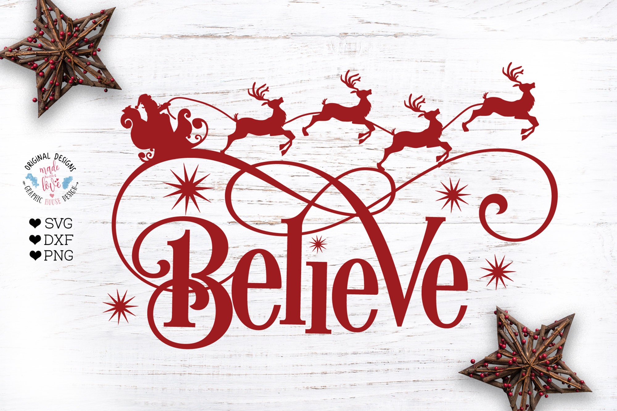 Believe SVG Believe Cut File Christmas SVG Christmas Decor - Etsy Canada