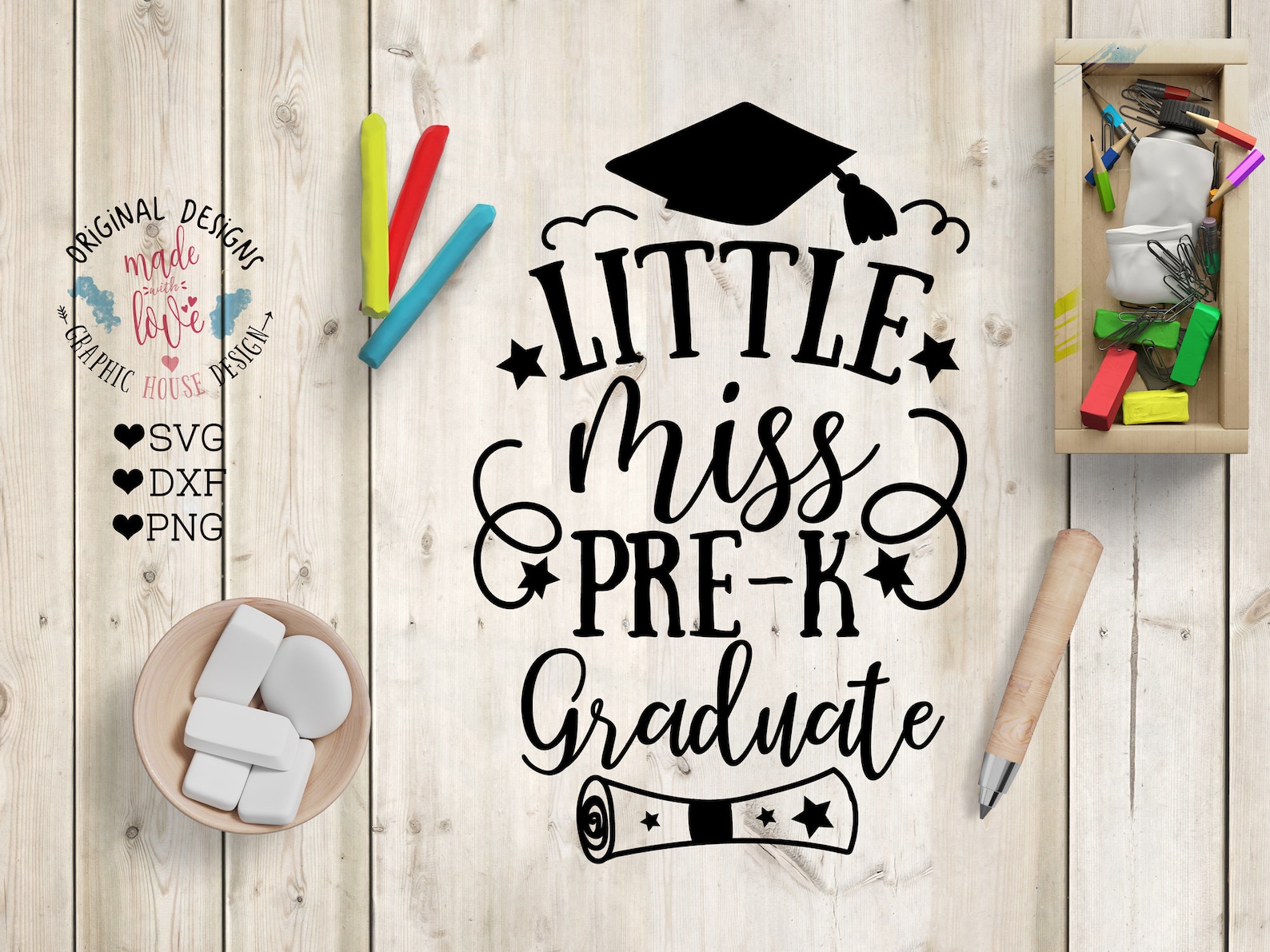 Pre-k Svg Pre-k Graduation Svg Little Miss Pre-k Graduate - Etsy