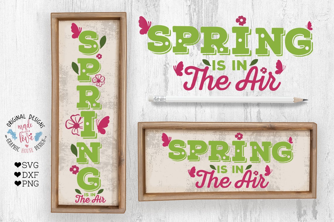 Spring svg Spring porch sign svg spring sign svg porch sign | Etsy