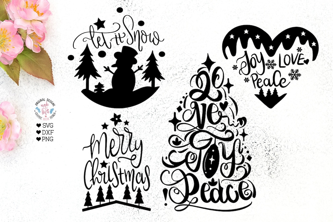 Christmas Svg, Christmas Cut Files, Christmas Designs, Merry Christmas ...